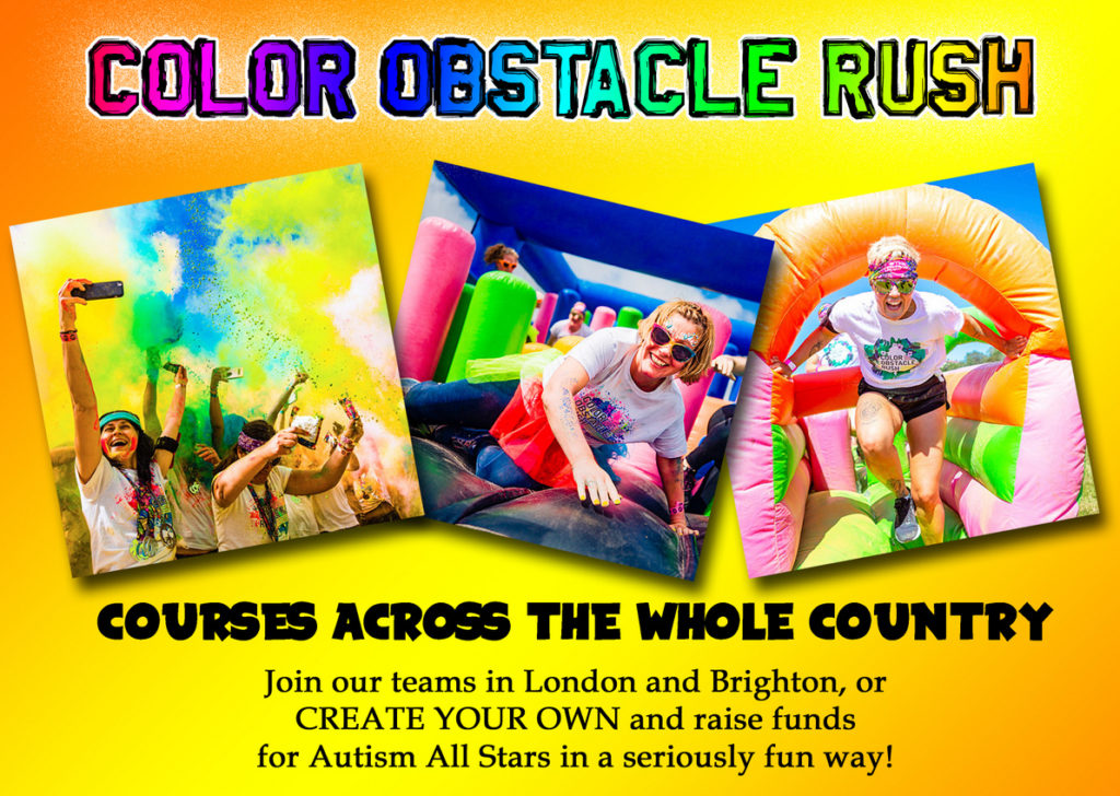 Our Amazing Color Obstacle Rush Events! - autism-all-stars.org